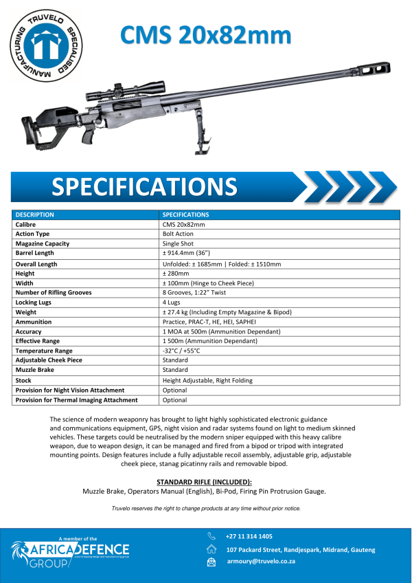 CMS 20x82mm | Truvelo